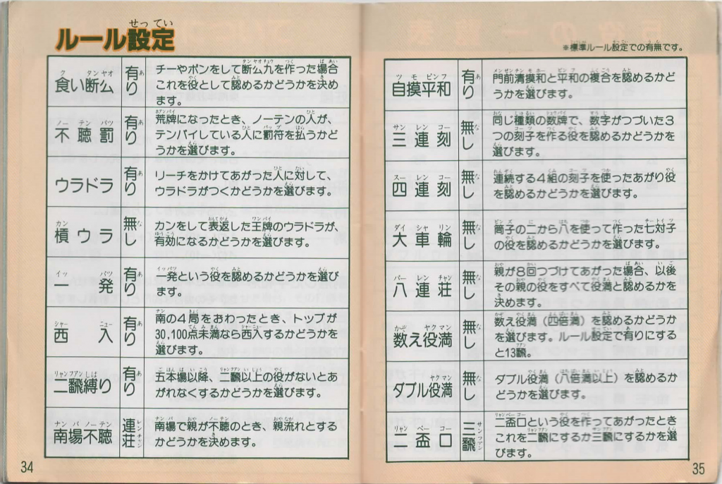 Tel-Tel Mahjong manual 34-35 – mahjong.wtf